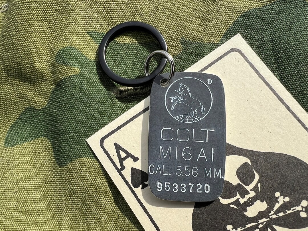 Colt M16A1 Keychain Made From Retired Surplus Demilled M16 - Etsy