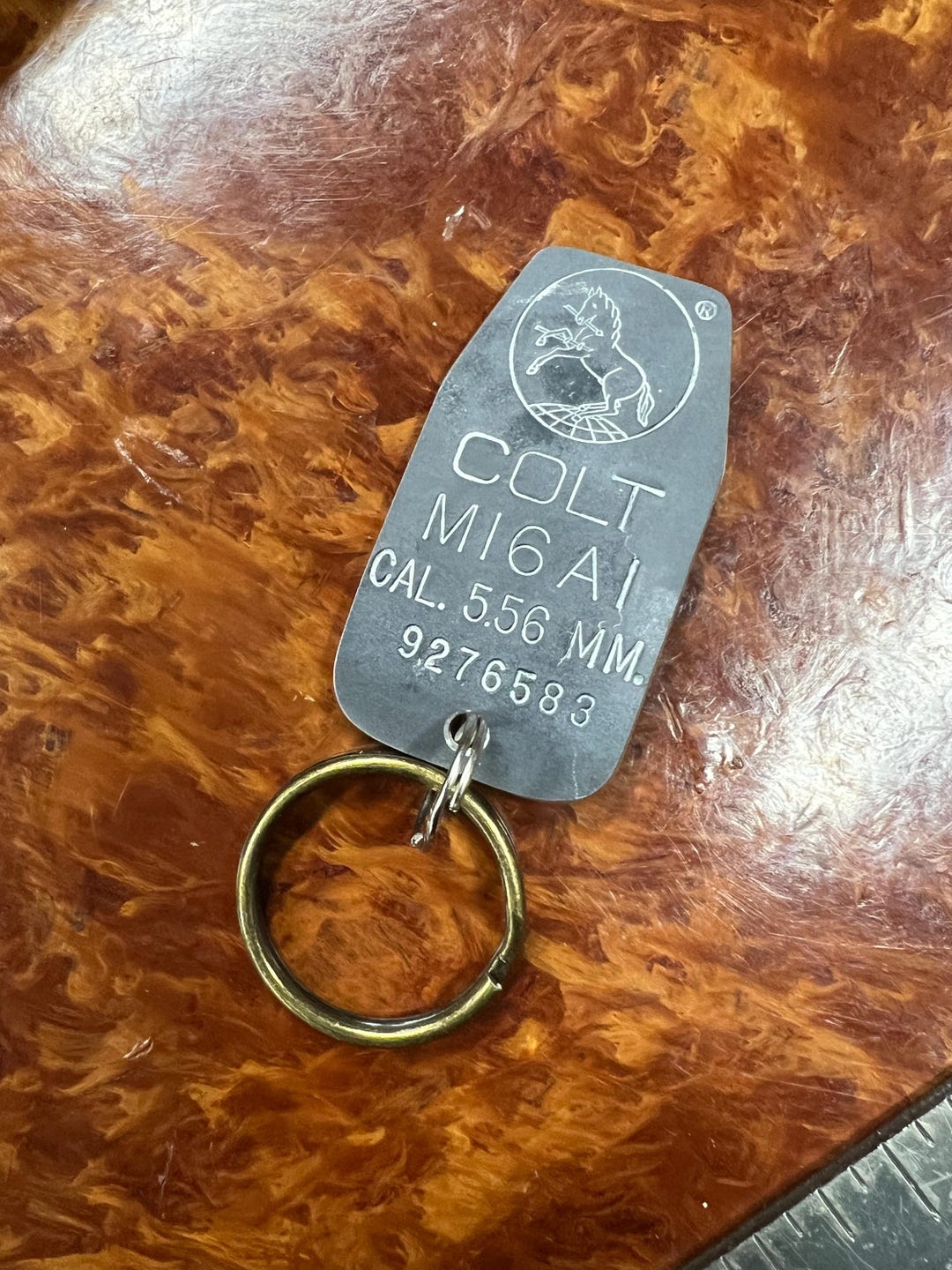 Colt M16A1 Keychain Made From Retired Surplus Demilled M16, USGI ...
