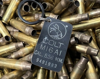 Colt M16A1 Keychain Made From Retired Surplus Demilled M16, USGI ...