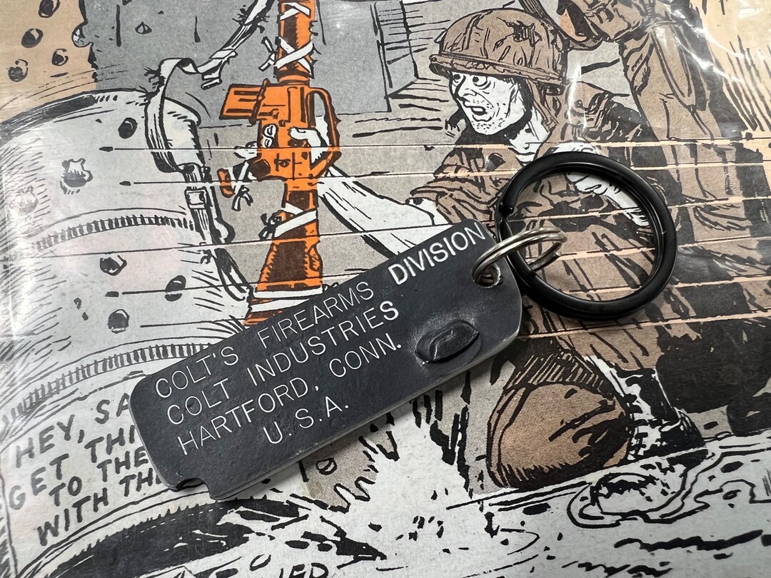 Colt M16A1 Keychain Made From Retired Surplus Demilled M16, -- USGI ...