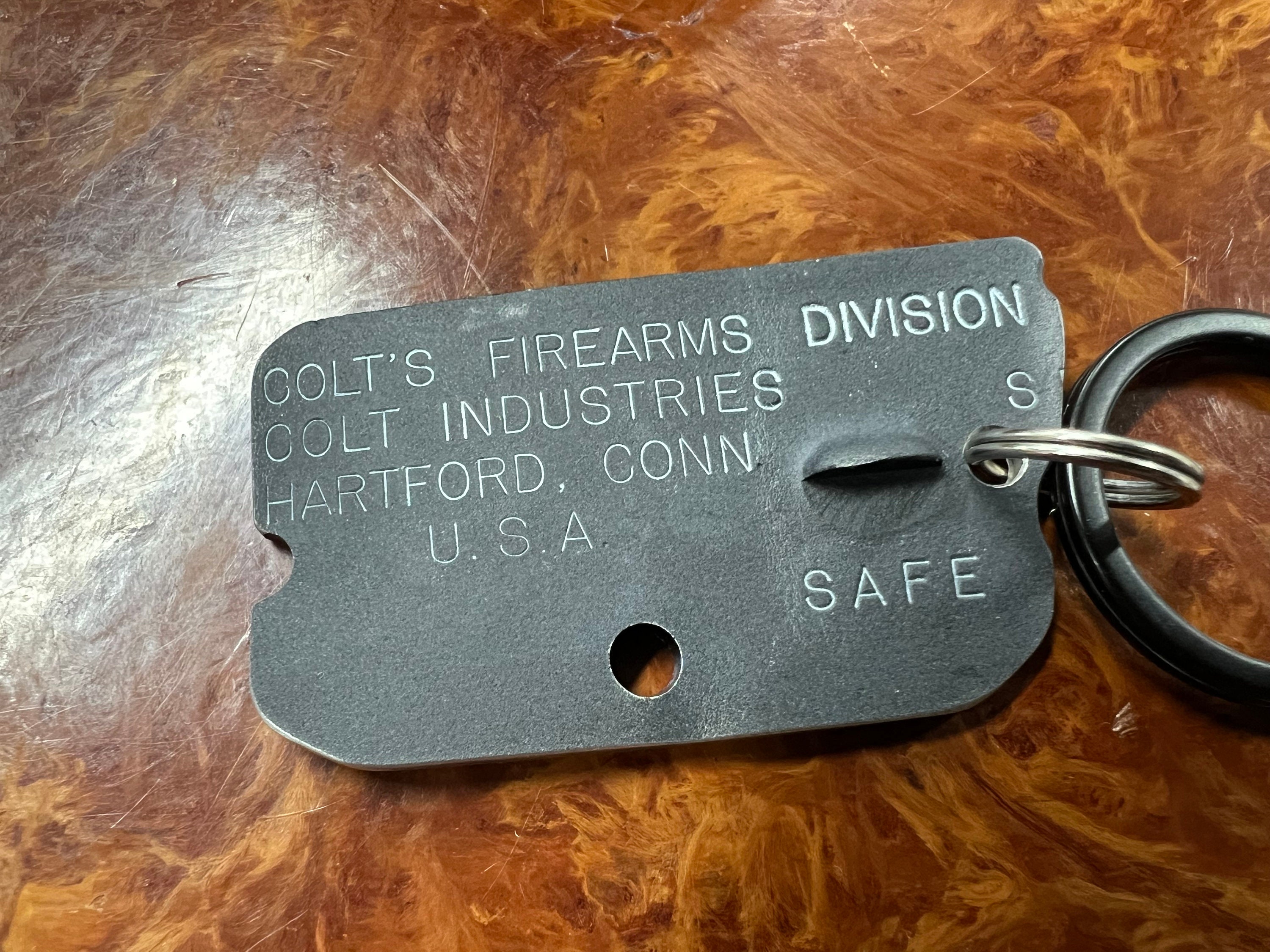 Colt M16A1 Keychain Made From Retired Surplus Demilled M16, USGI ...