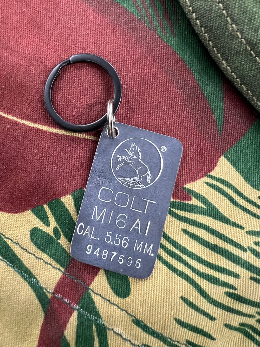 Colt M16A1 Keychain Made From Retired Surplus Demilled M16, USGI ...