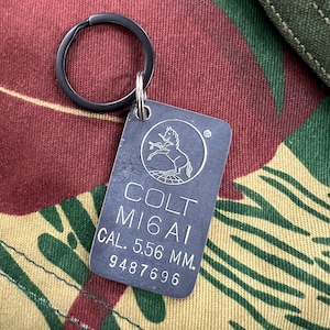 Colt M16A1 Keychain Made From Retired Surplus Demilled M16, USGI ...