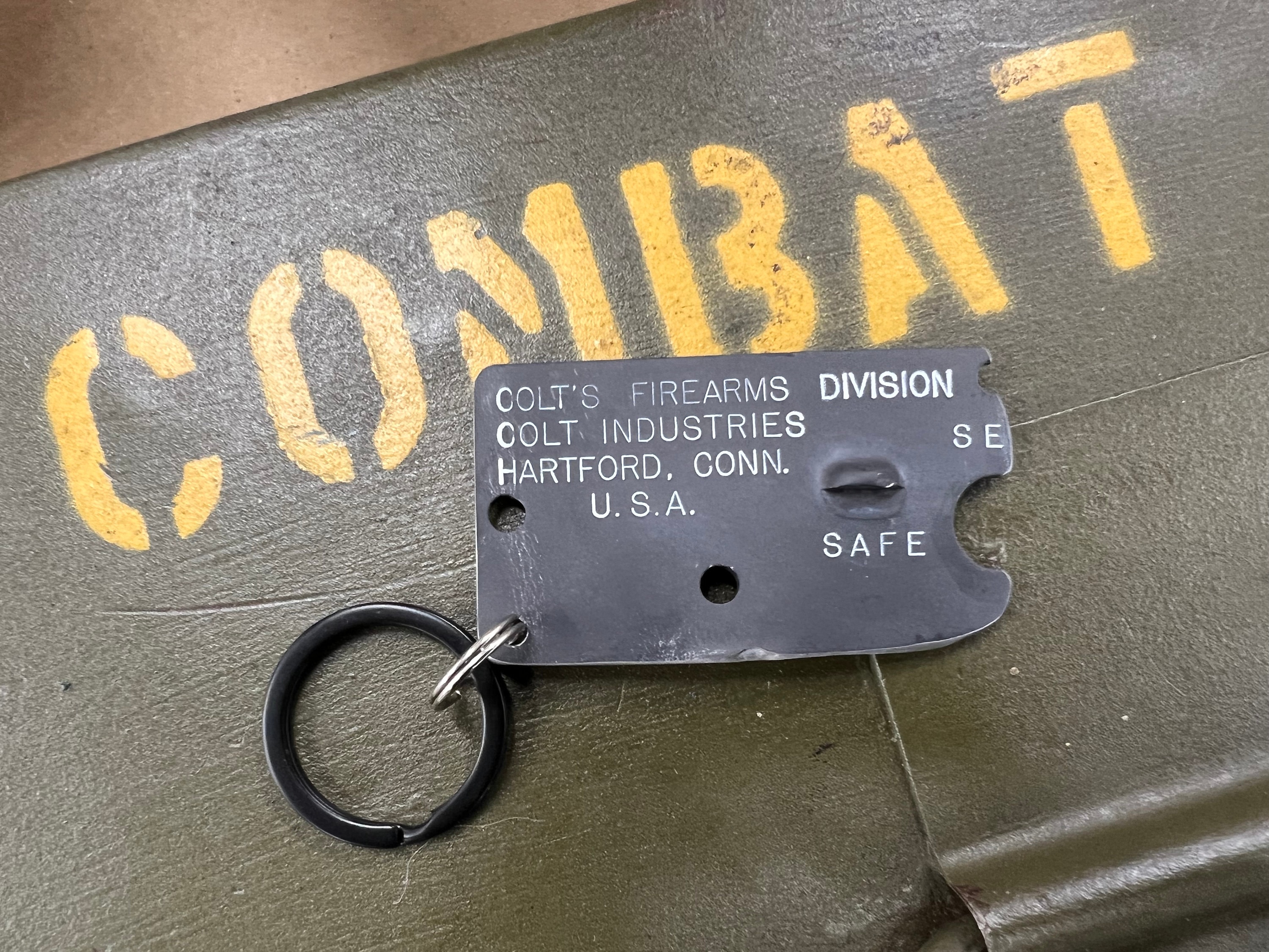 Colt M16A1 Keychain Made From Retired Surplus Demilled M16, -- USGI ...