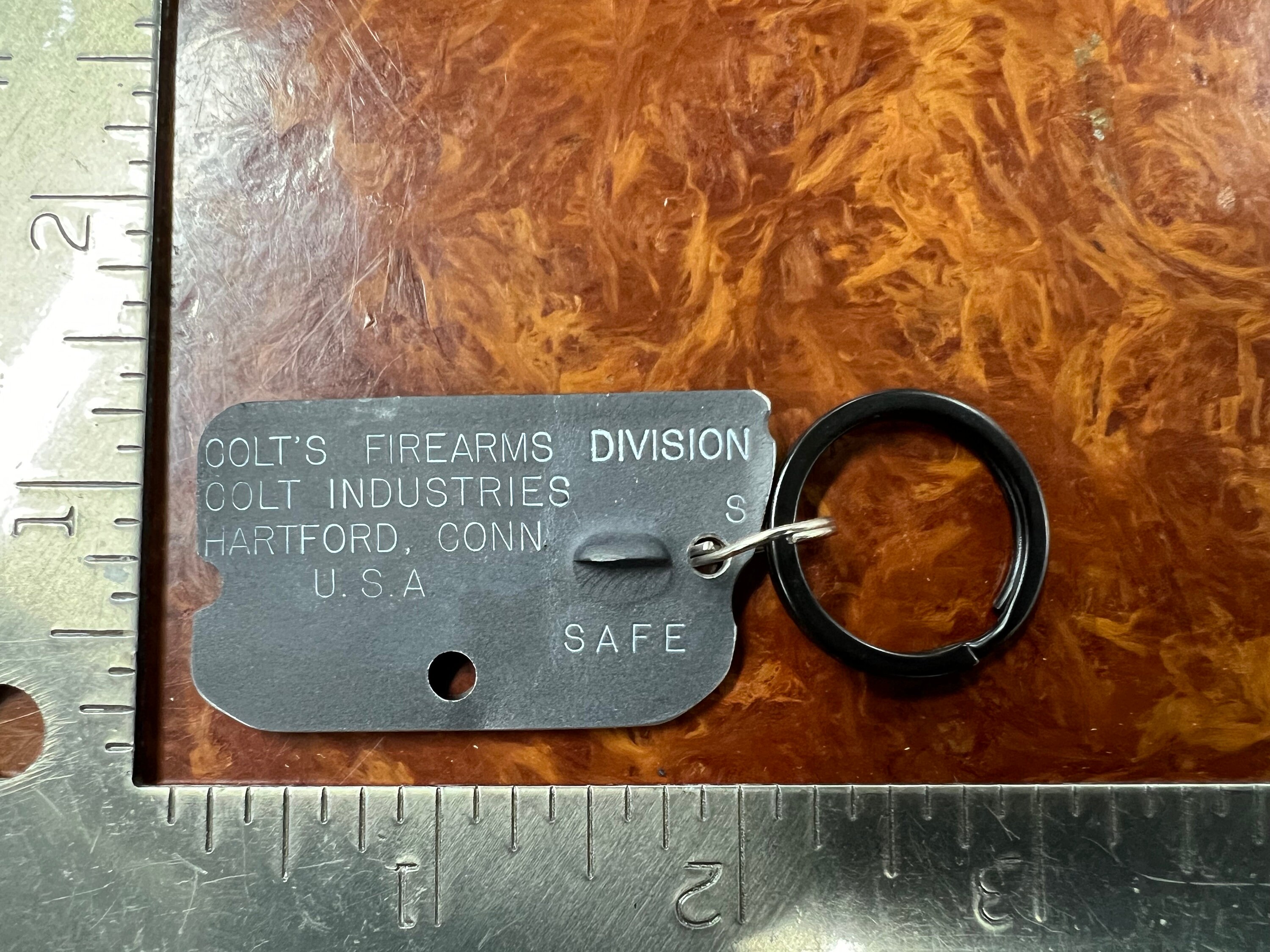 Colt M16A1 Keychain Made From Retired Surplus Demilled M16, USGI ...