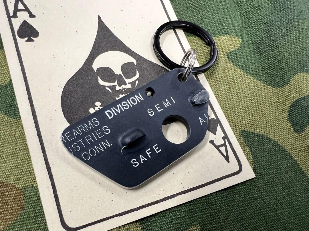 Colt M16A1 Keychain Made From Retired Surplus Demilled M16, -- USGI ...