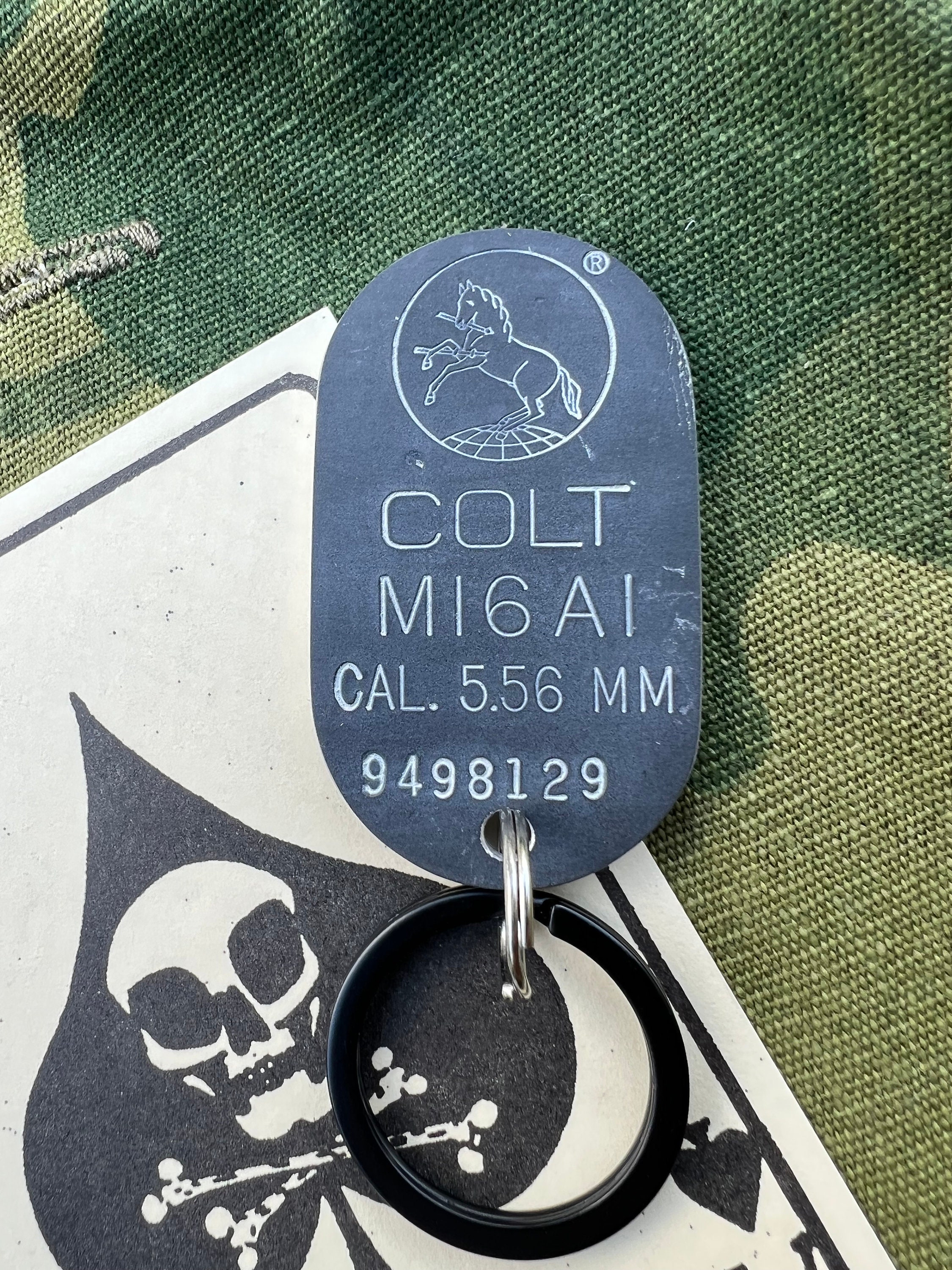 Colt M16A1 Keychain Made From Retired Surplus Demilled M16, USGI ...