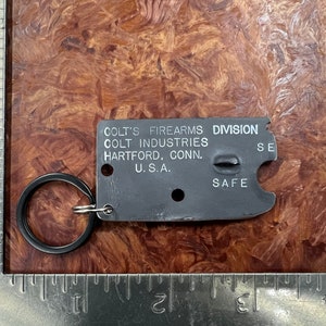 Colt M16A1 Keychain Made From Retired Surplus Demilled M16, -- USGI ...