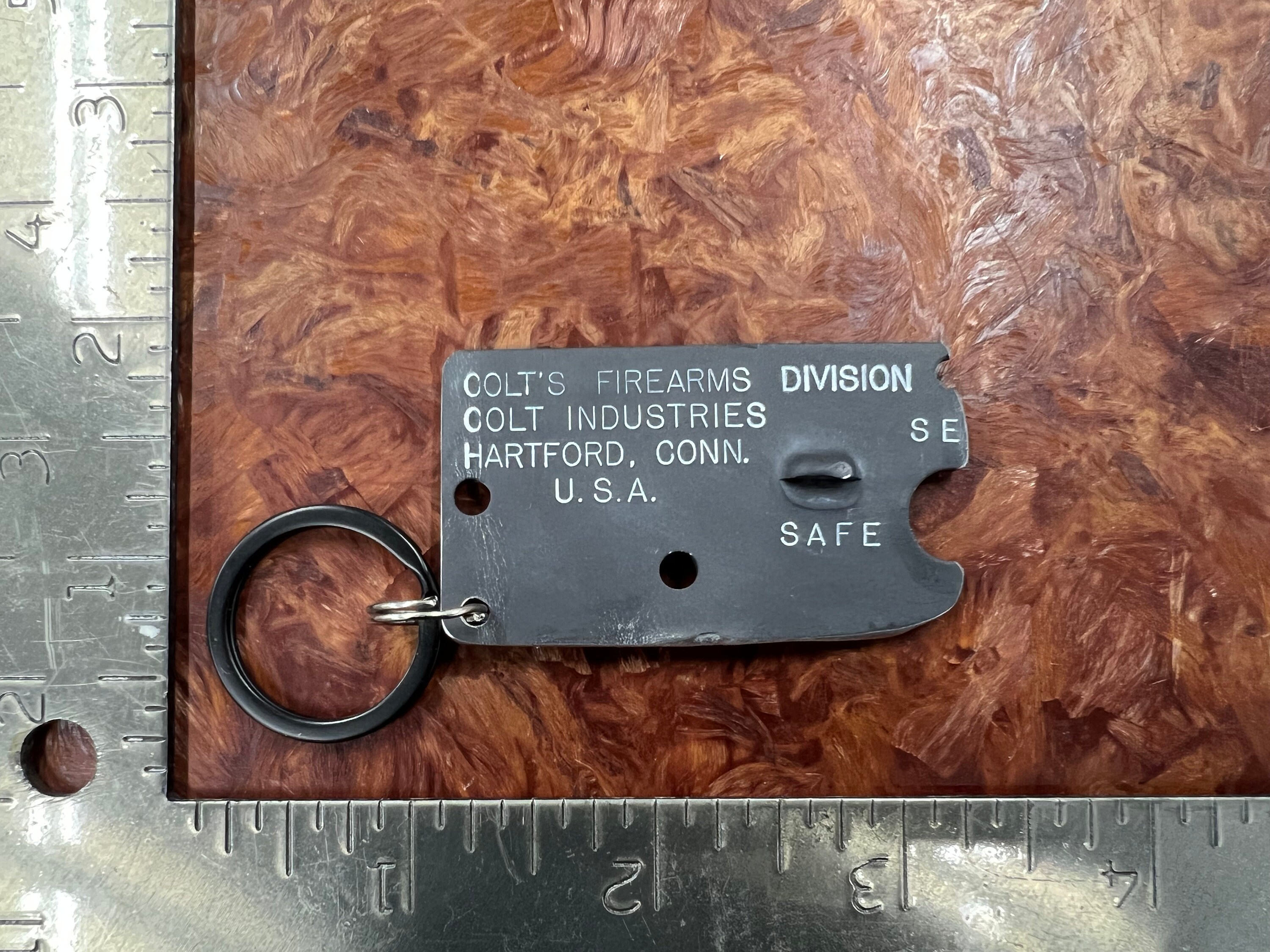 Colt M16A1 Keychain Made From Retired Surplus Demilled M16, -- USGI ...