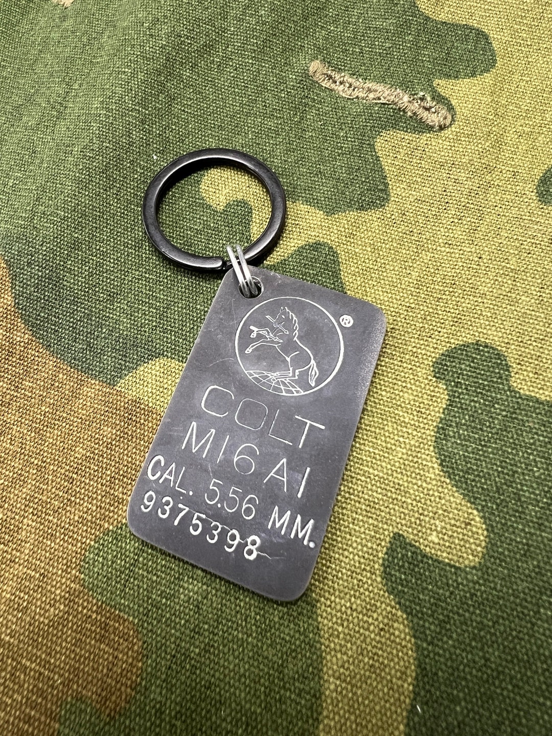 Colt M16A1 Keychain Made From Retired Surplus Demilled M16, USGI ...