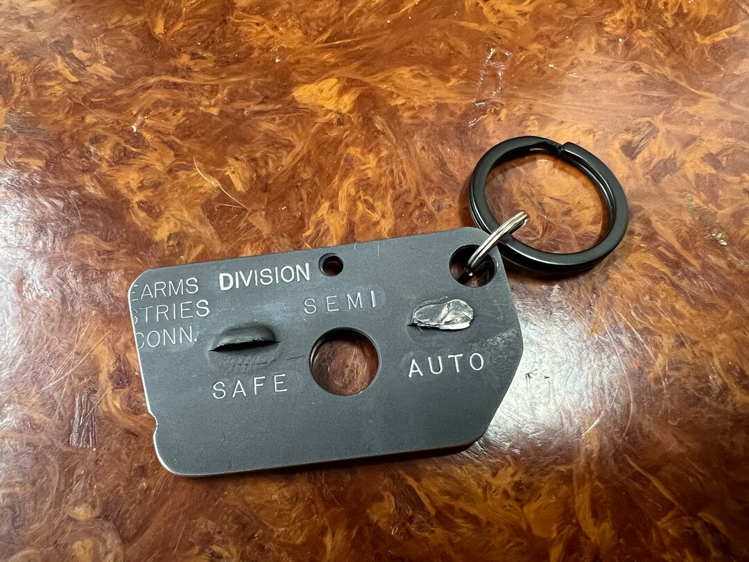 Colt M16A1 Keychain Made From Retired Surplus Demilled M16, USGI ...