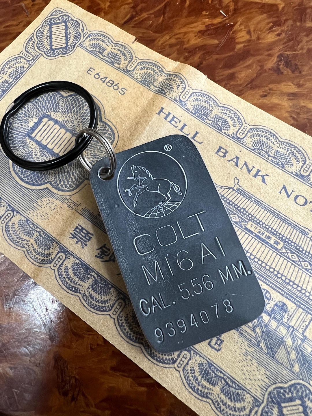 Colt M16A1 Keychain Made From Retired Surplus Demilled M16, USGI ...