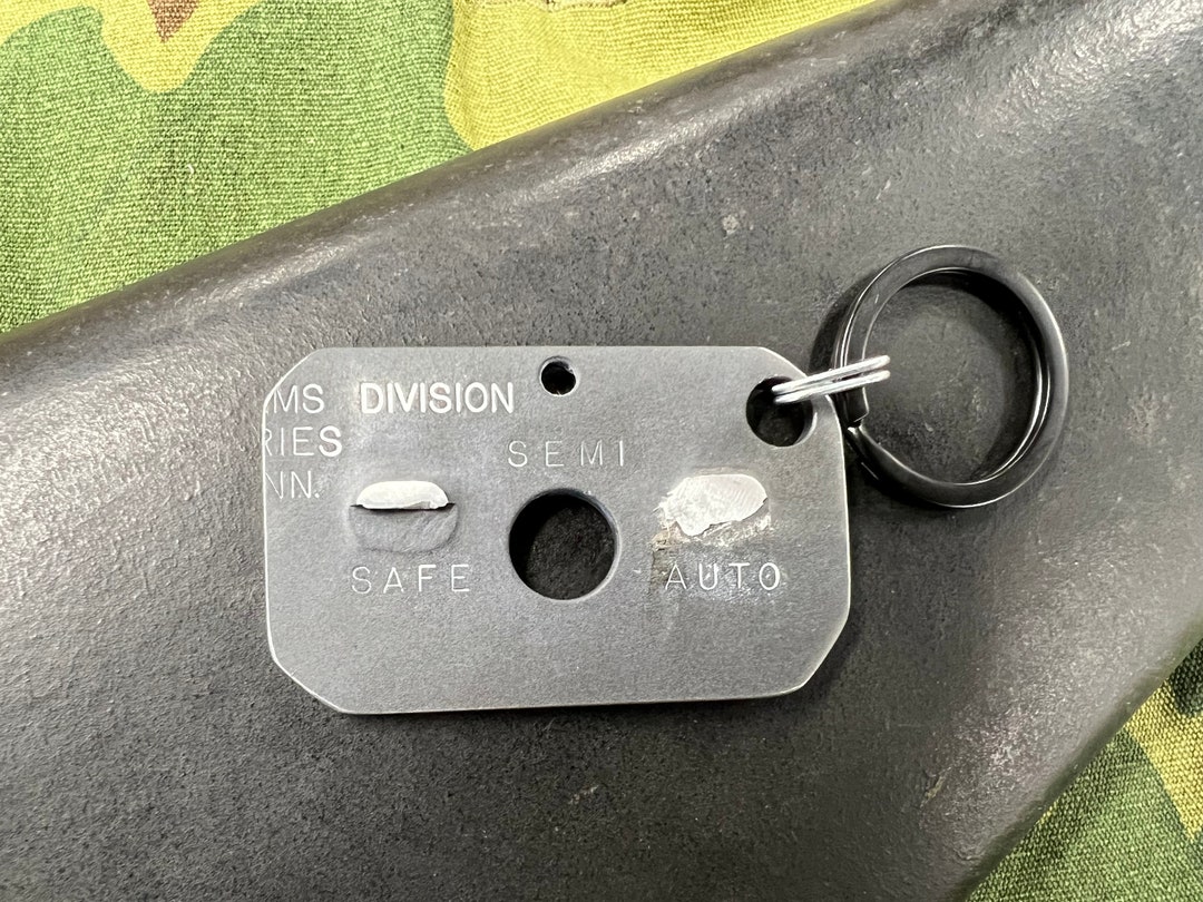 Colt M16A1 Keychain Made From Retired Surplus Demilled M16, -- USGI ...