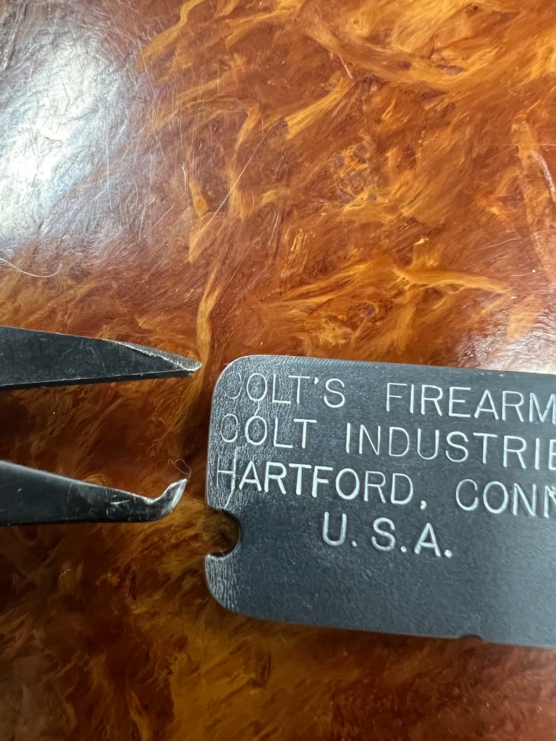 Colt M16A1 Keychain Made From Retired Surplus Demilled M16, USGI ...