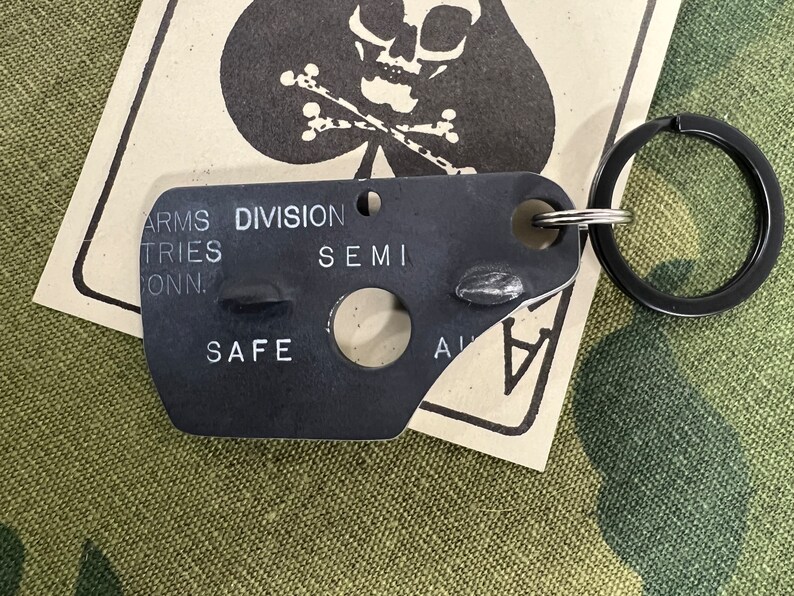 Colt M16A1 Keychain Made From Retired Surplus Demilled M16, -- USGI ...