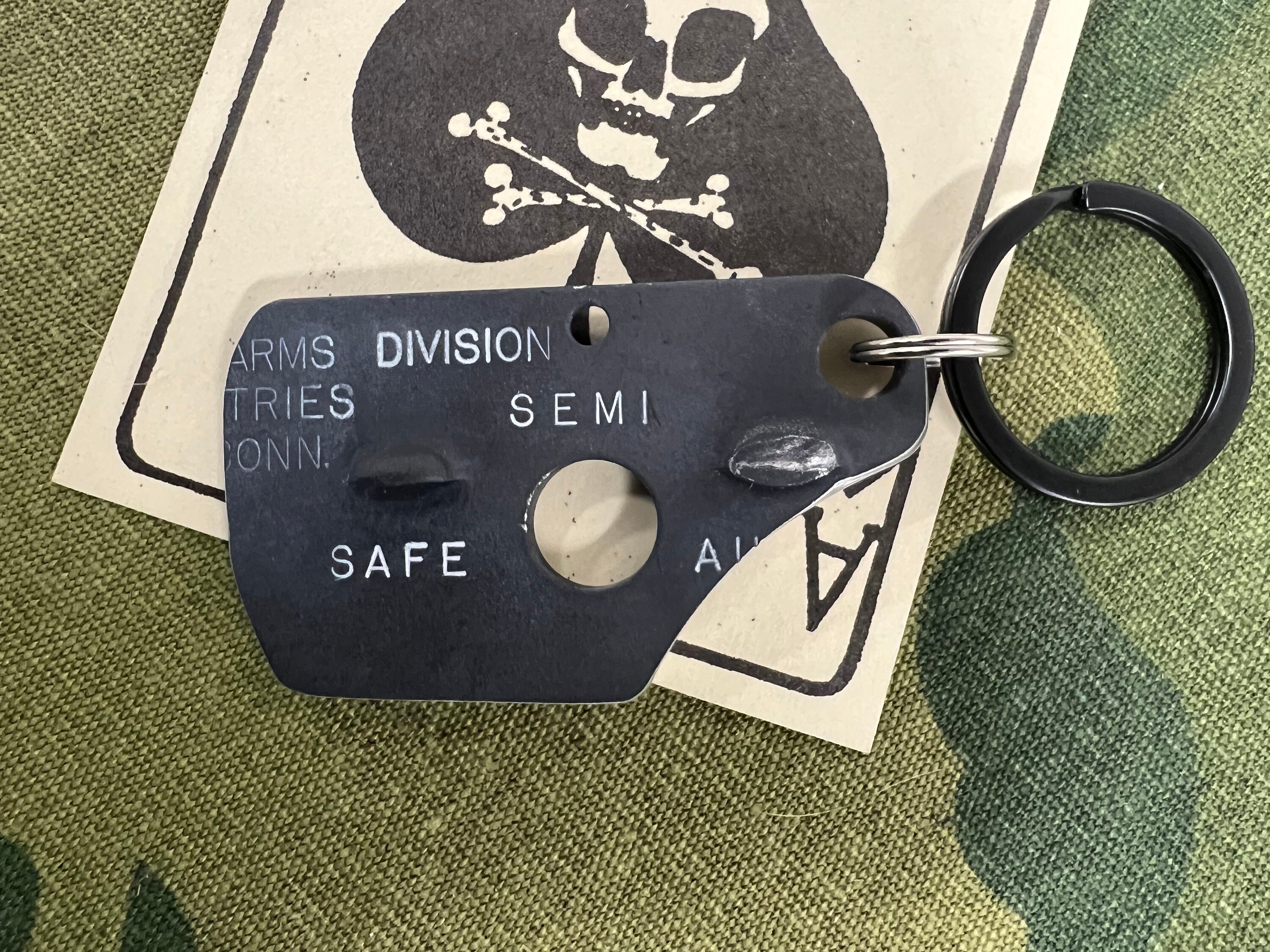 Colt M16A1 Keychain Made From Retired Surplus Demilled M16, -- USGI ...