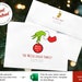 Christmas Envelope Template, Printable, Digital Download, Instant ...