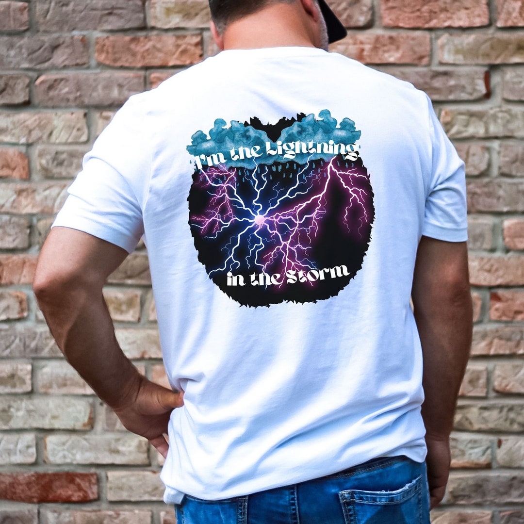 Lightning in the Storm Shirt, Raw Talent Apparel Shirt, Thunderstorm ...