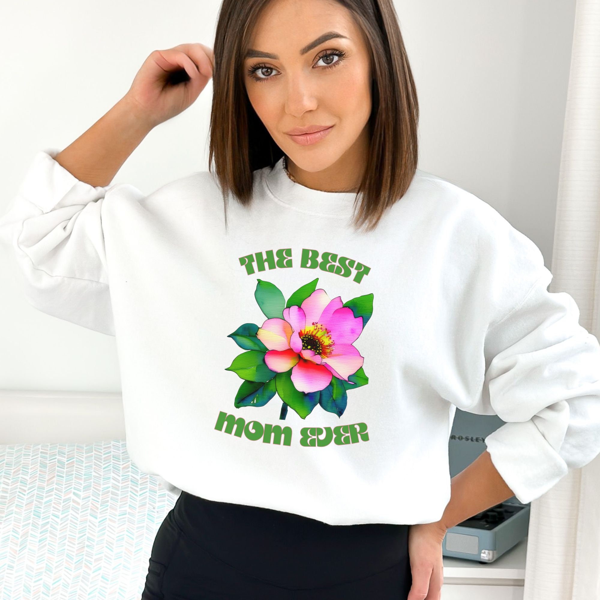 Best Mom Ever Sweatshirt, Mom Gift, Mothers Day Gift, Step Moms, Best ...