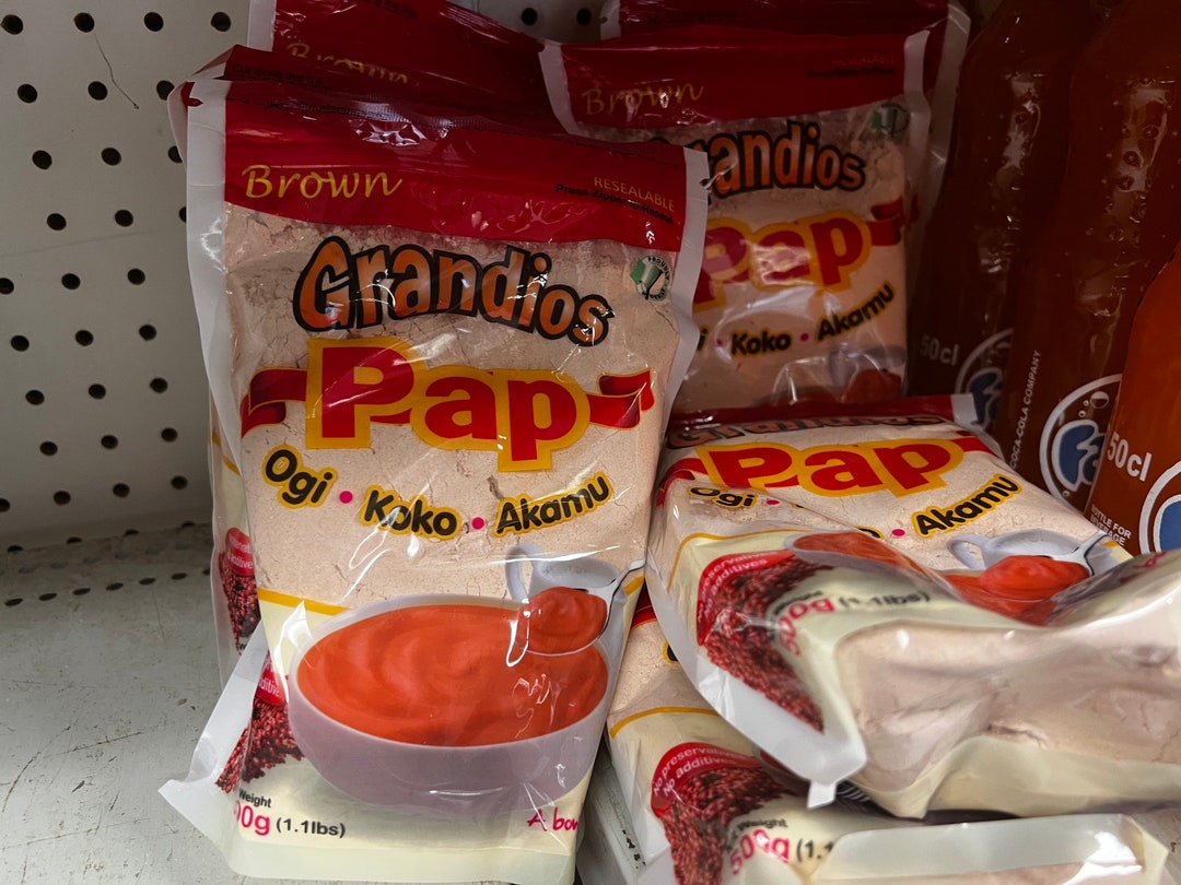 2 Packs Grandios Pap (ogi - Koko - Akamu) - Brown 500g/1.1lbs - Etsy