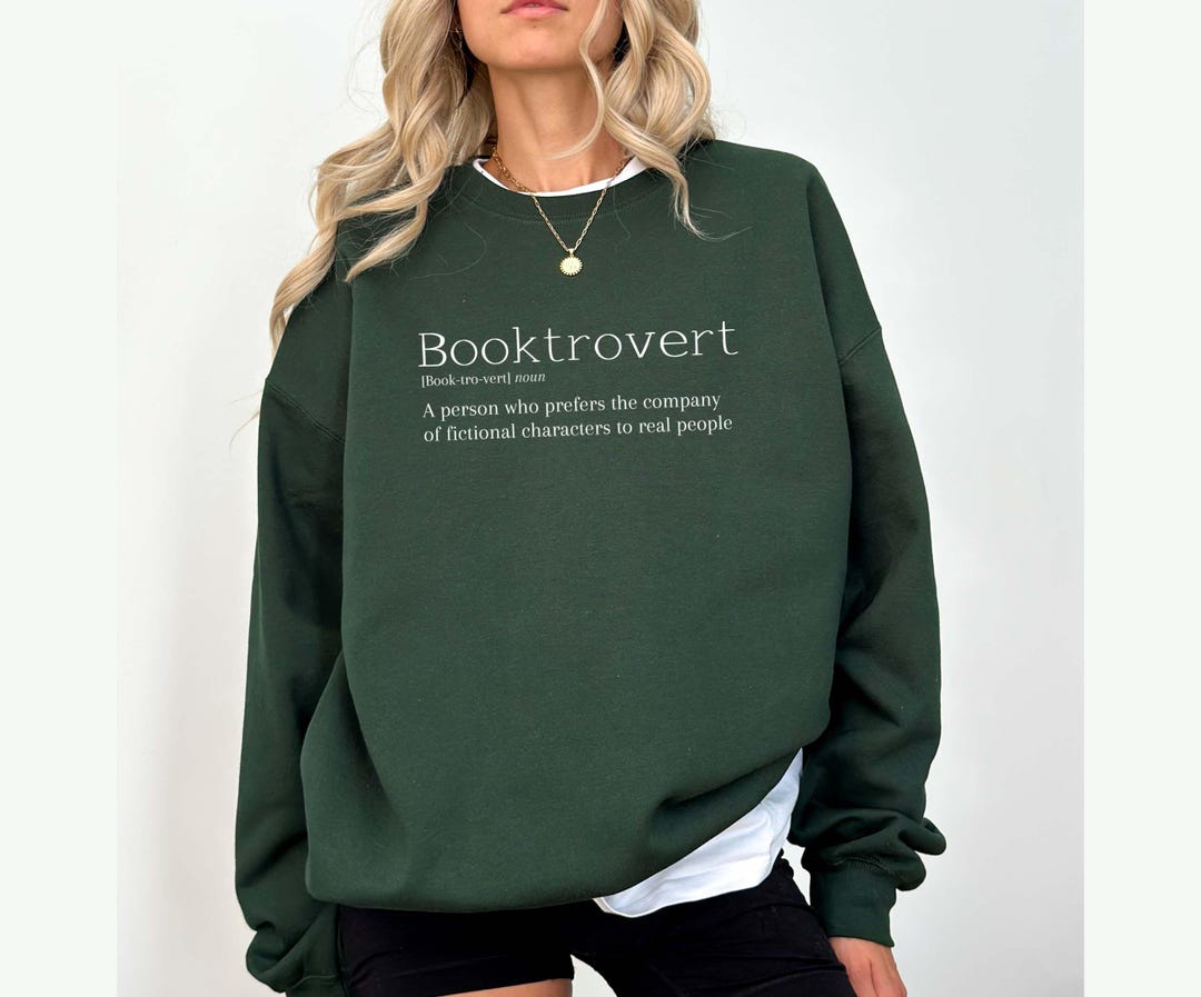 Book Related Sweatshirts, Cozy Reader Gift, Bookworm Crewneck, Bookish ...