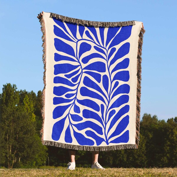 Leaf Throw Blanket - Etsy