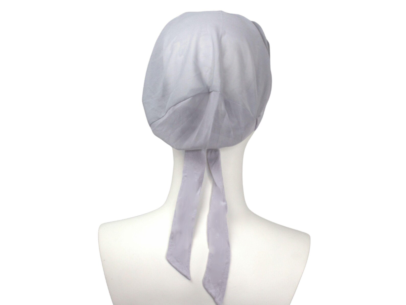 Light Gray Tie-back Mesh Hijab Undercap, Hijab Mesh Underscarf Bonnet ...