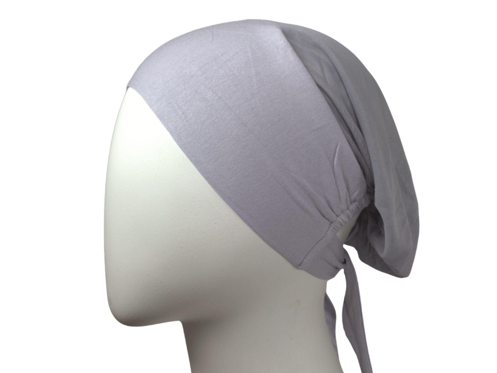Light Gray Tie-back Mesh Hijab Undercap, Hijab Mesh Underscarf Bonnet ...