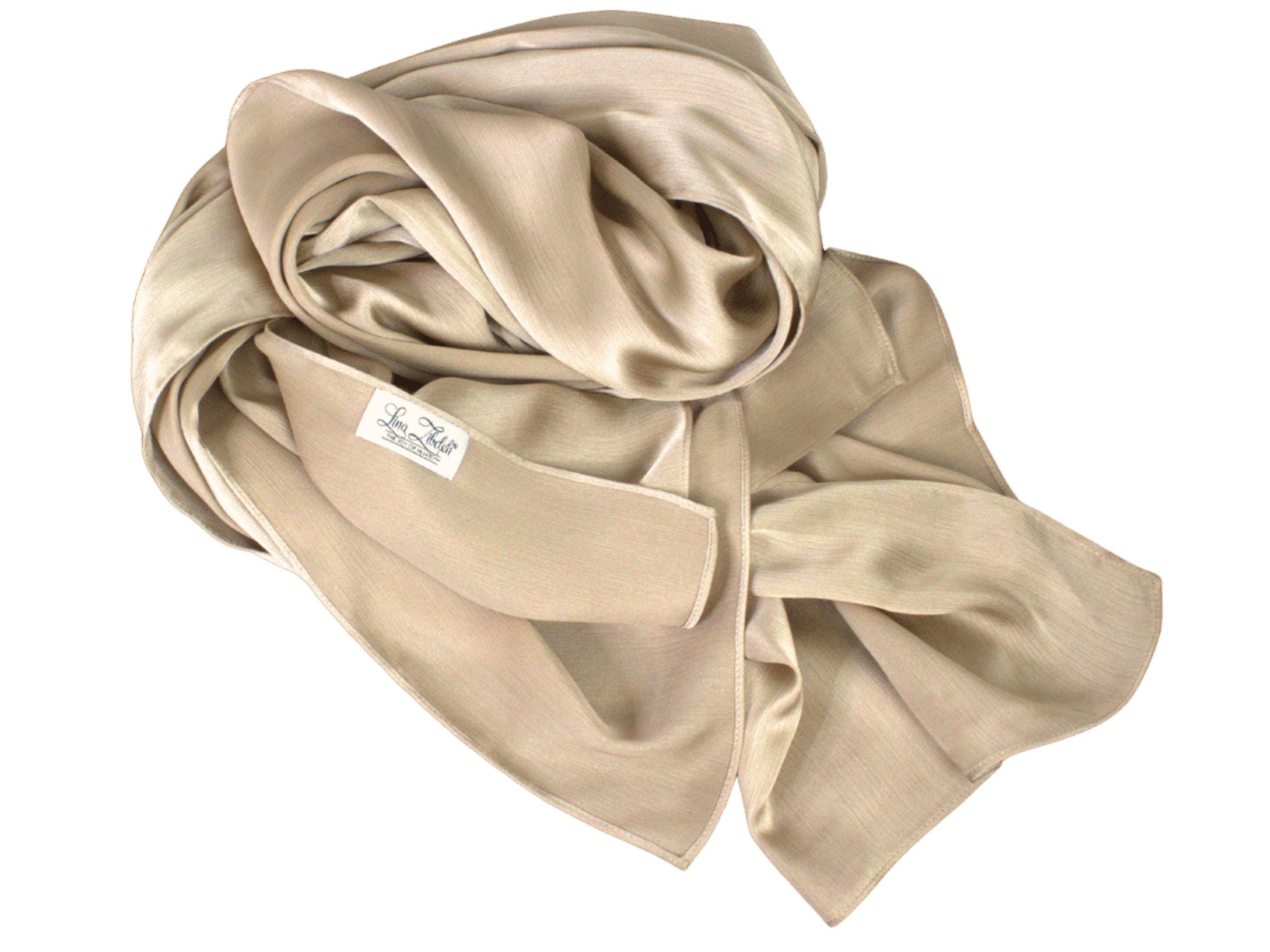 Golden Bronze Satin Crinkle Hijab, Party Evening Wear - Etsy