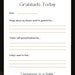 Gratitude Daily Journal Pages With Prompts - Etsy