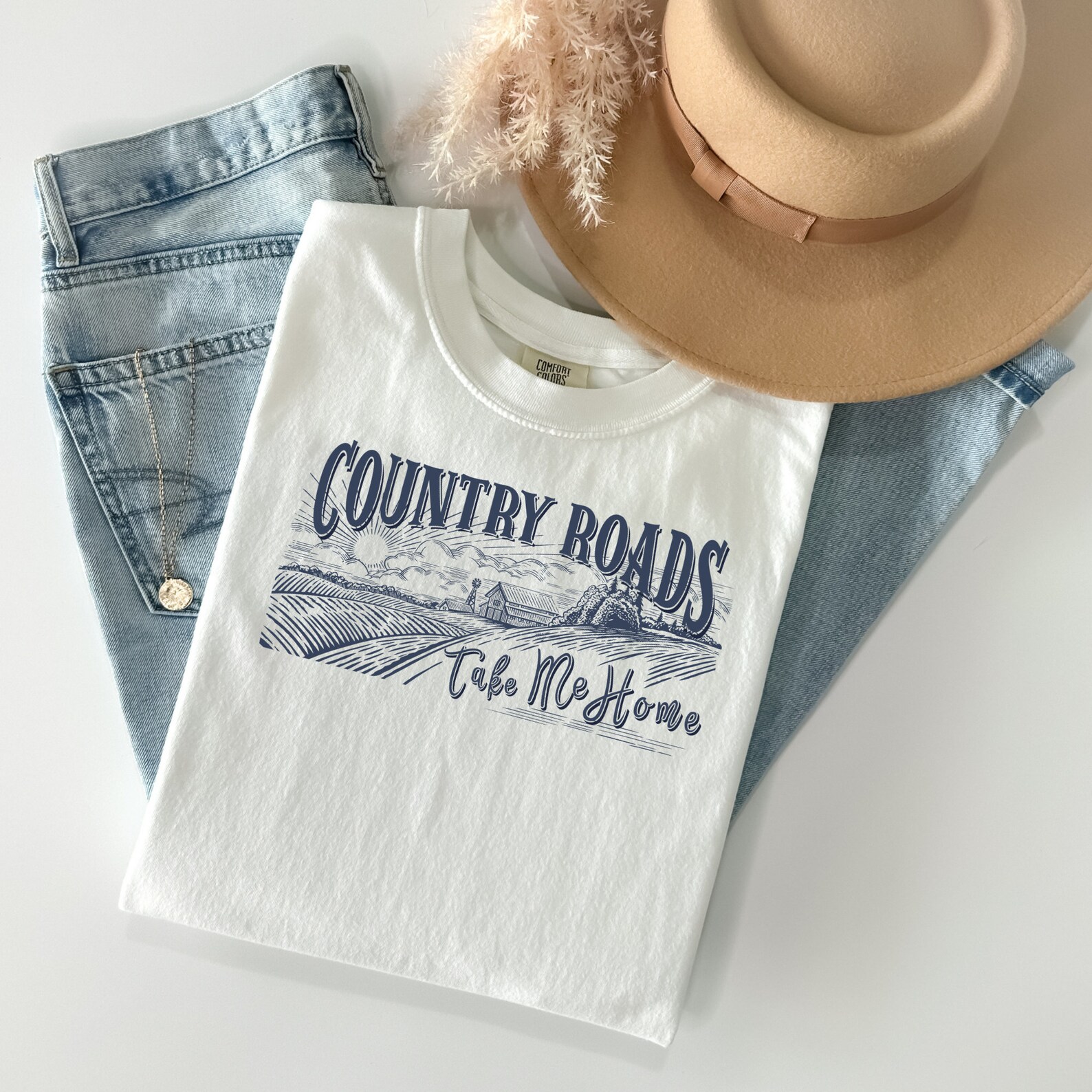 Country Roads Shirt Country Music Shirt Country Roads Take - Etsy