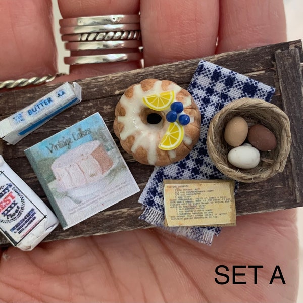 Miniature Baking - Etsy