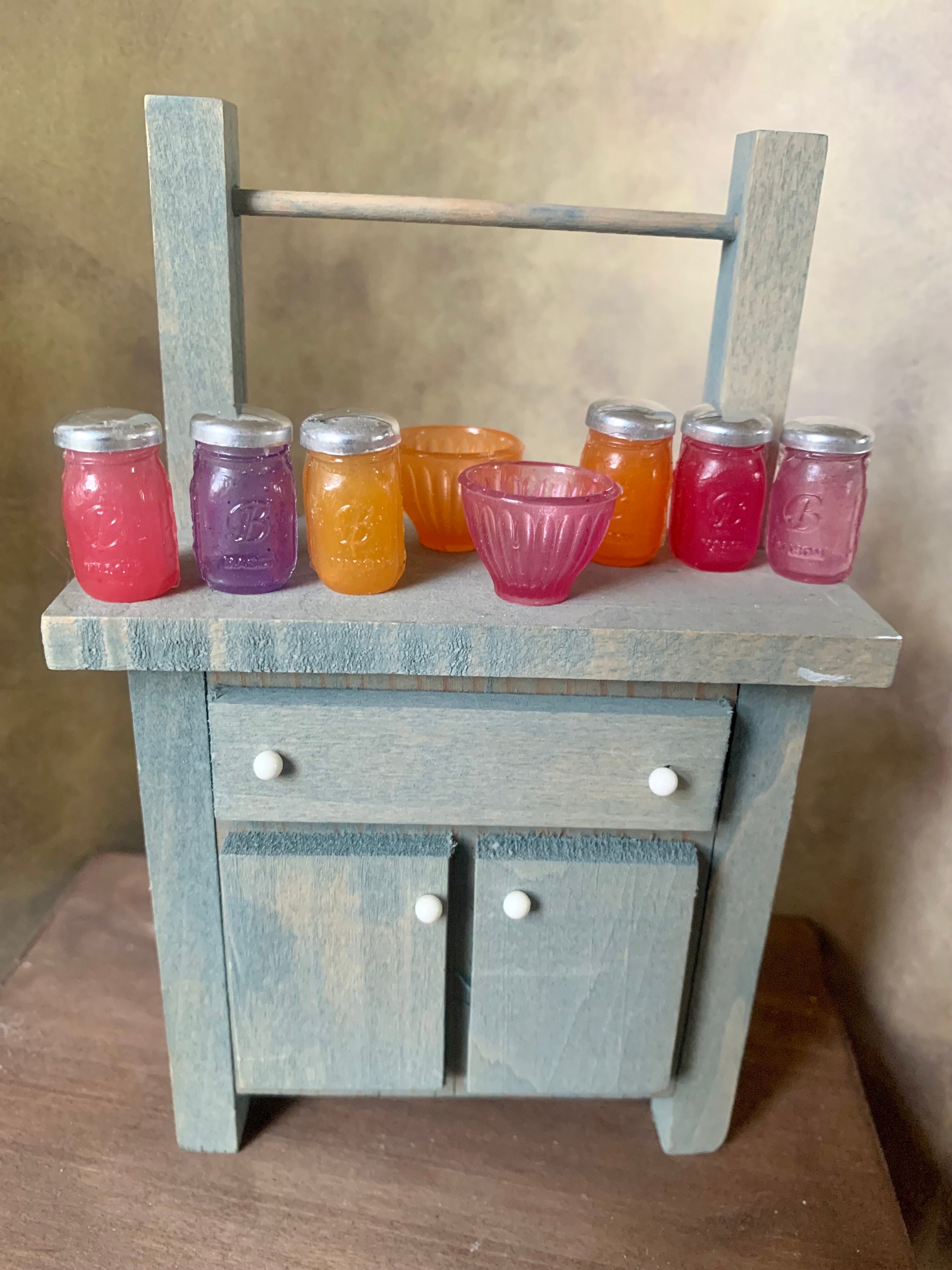 Miniature Mason Jars Mixing Bowl Lot Bundle Dollhouse Bundle Set - Etsy