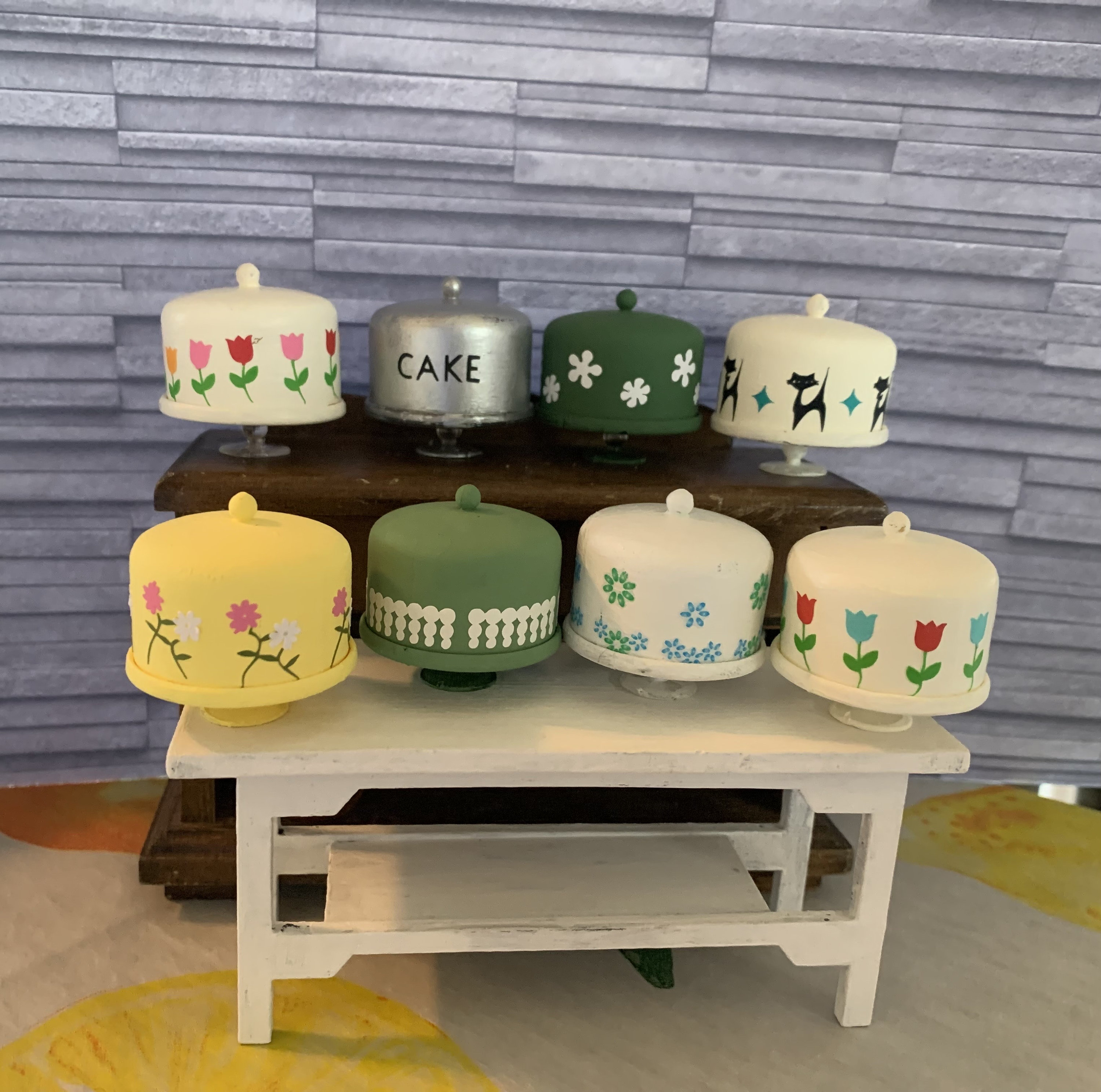 Retro Inspired Cake Stands - Etsy