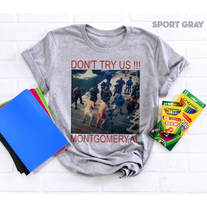 Retro Dont Try Us Alabama Brawl Shirt Alabama Fight Funny - Etsy Canada