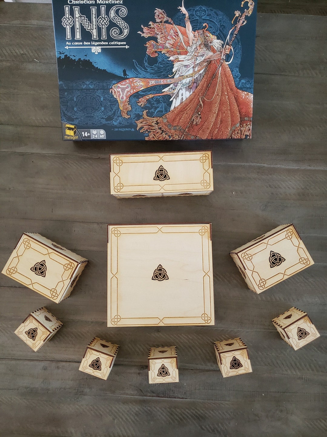 Game Organizer Compatible With Inis and Seasons of Inis Expansion ...