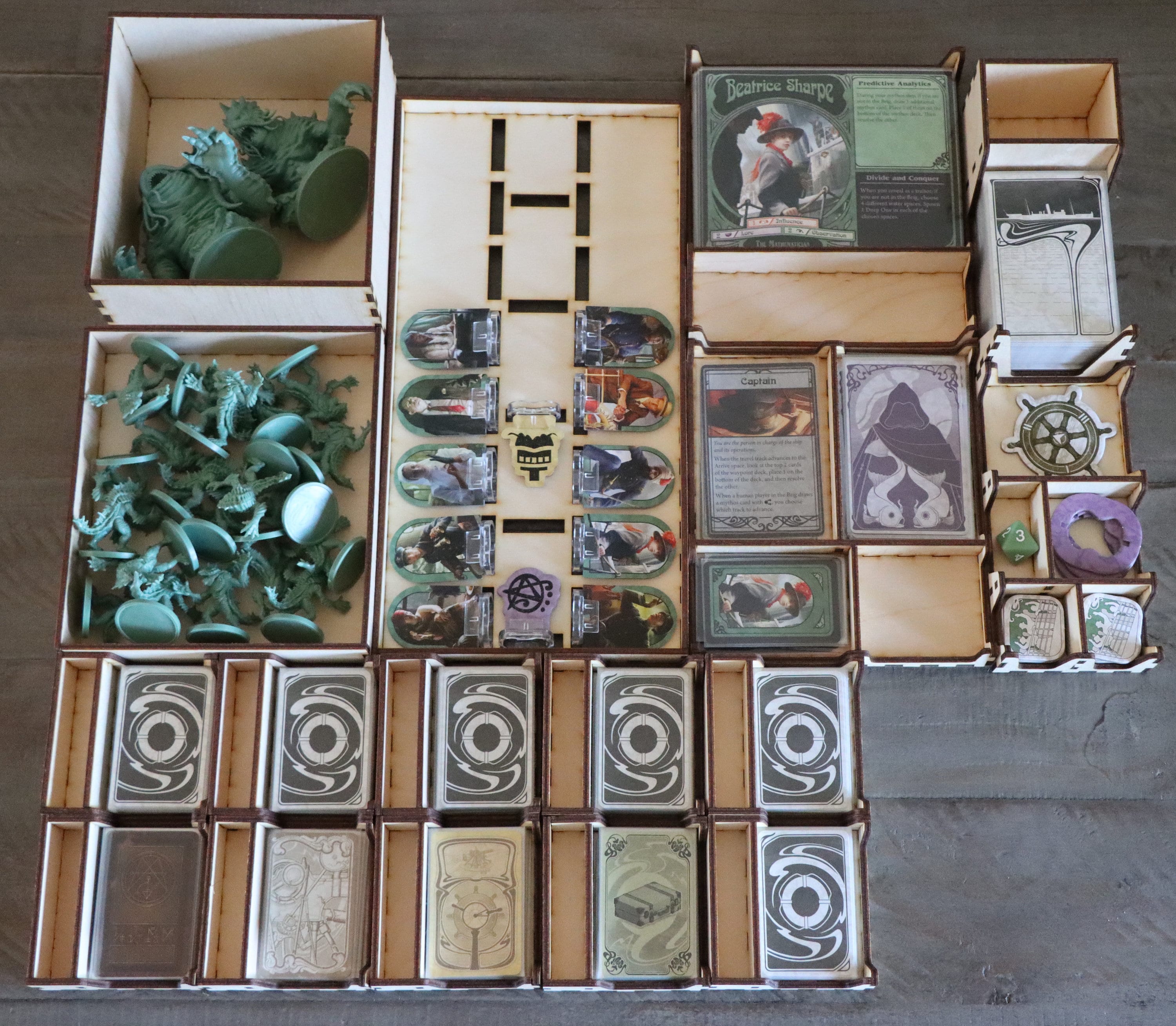 Game Organizer Insert Compatible With Unfathomable / Board Game ...