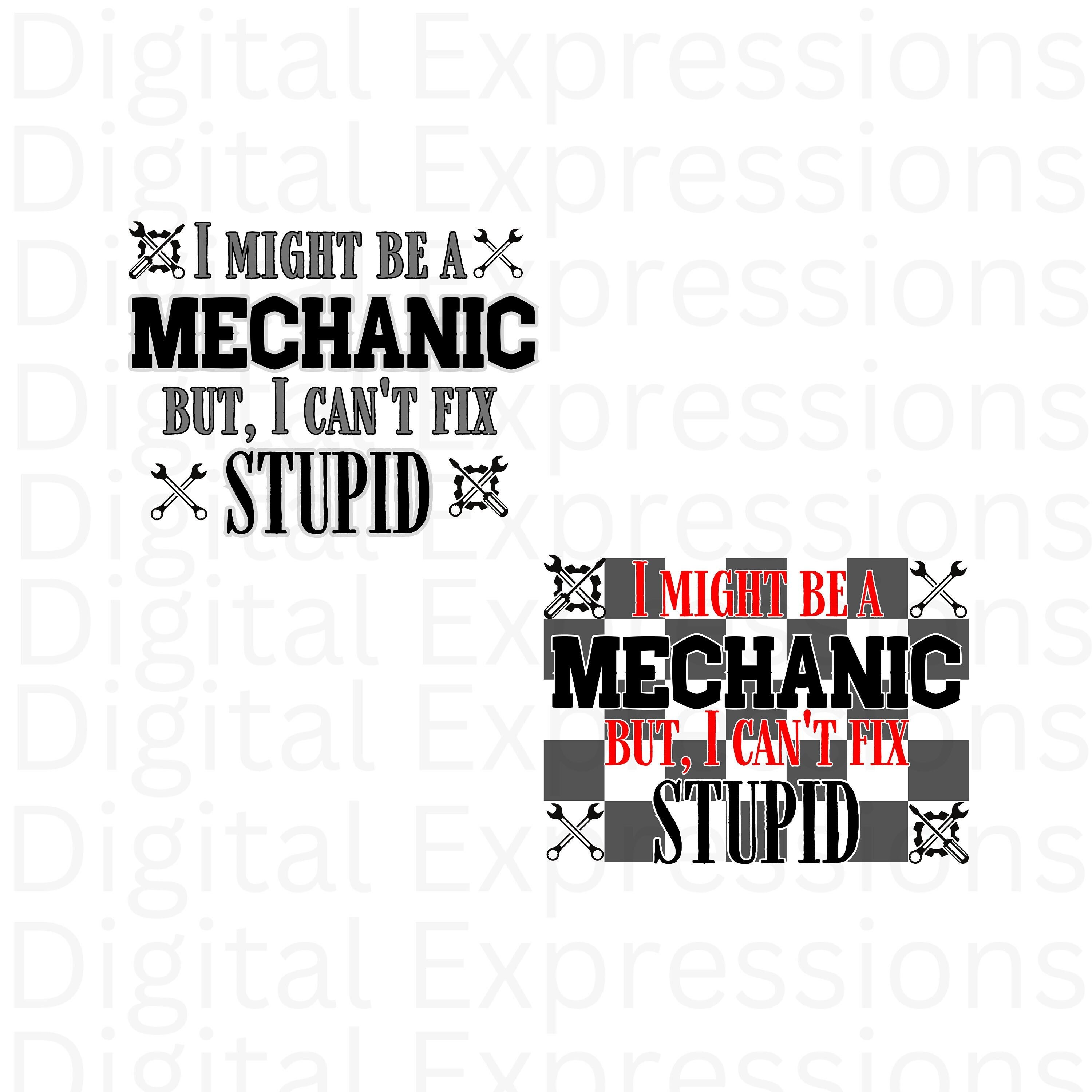 Auto Mechanic PNG (set of 2), Automotive Technician Graphics, Cricut ...