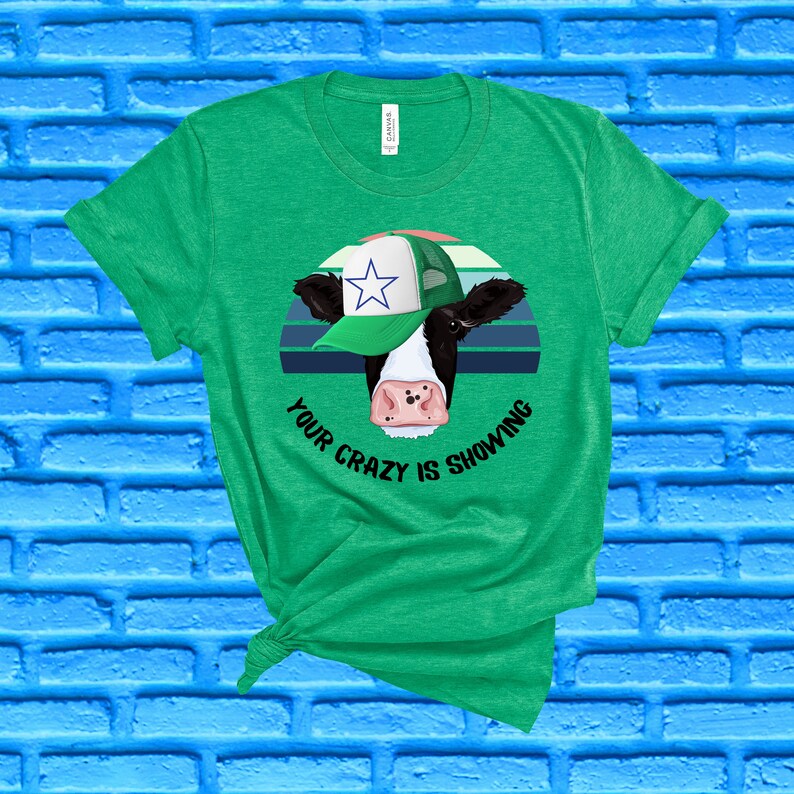 Funny Cow Tshirt PNG File Digital Download Instant Download Png Funny ...