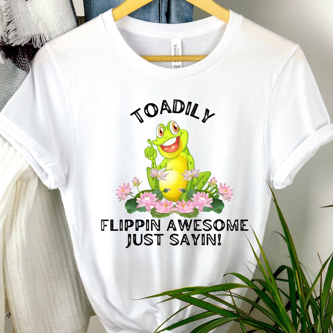 Funny Frog Shirt Womens Frog Shirt Mens Frog Tshirt Humorous Frog Shirt ...