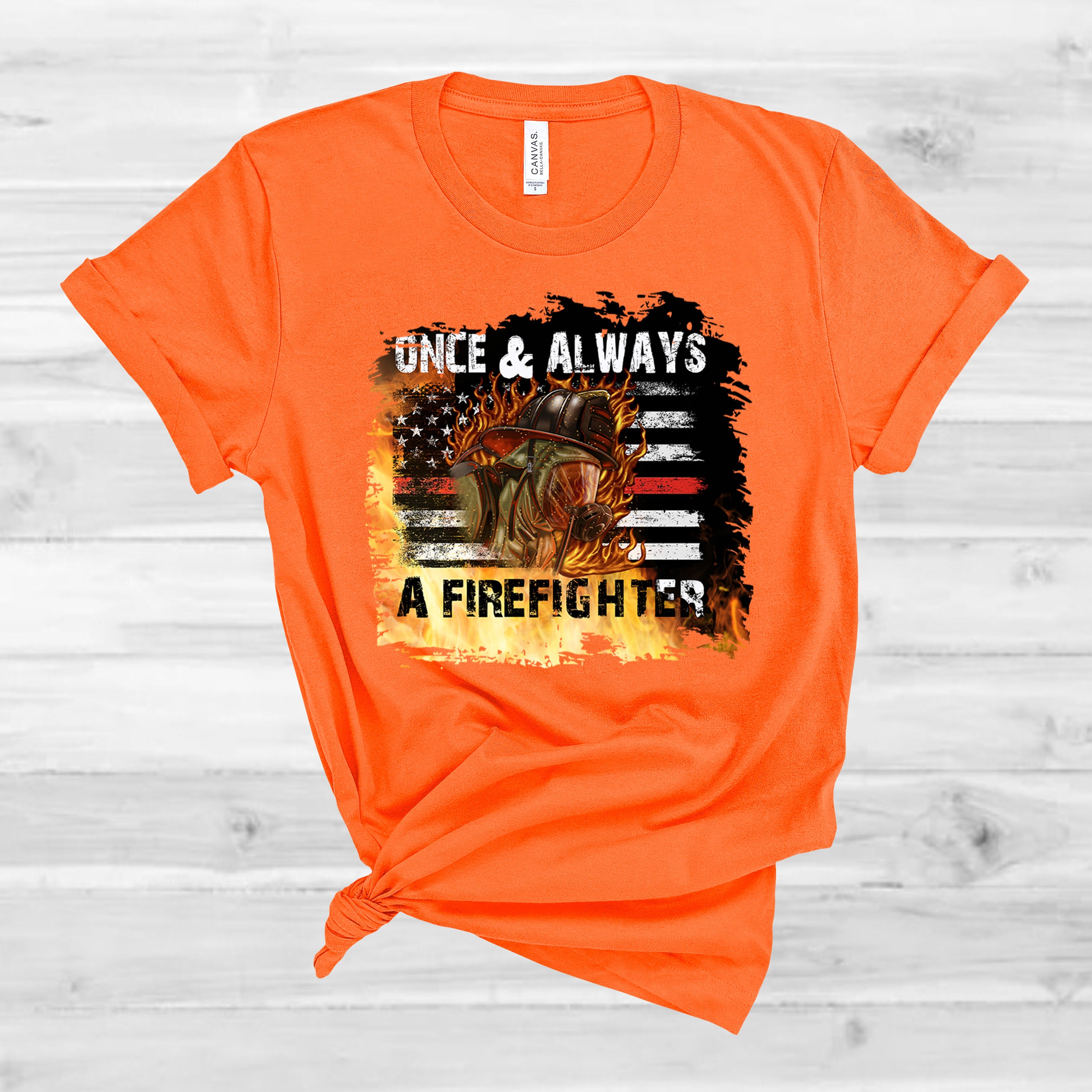Firefighter Graphic Tshirt Emergency Services Shirt Fire Company T ...