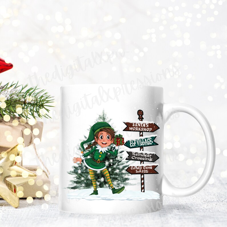 Christmas Elf Clipart PNG: Holiday Shirt Design (digital Download) - Etsy