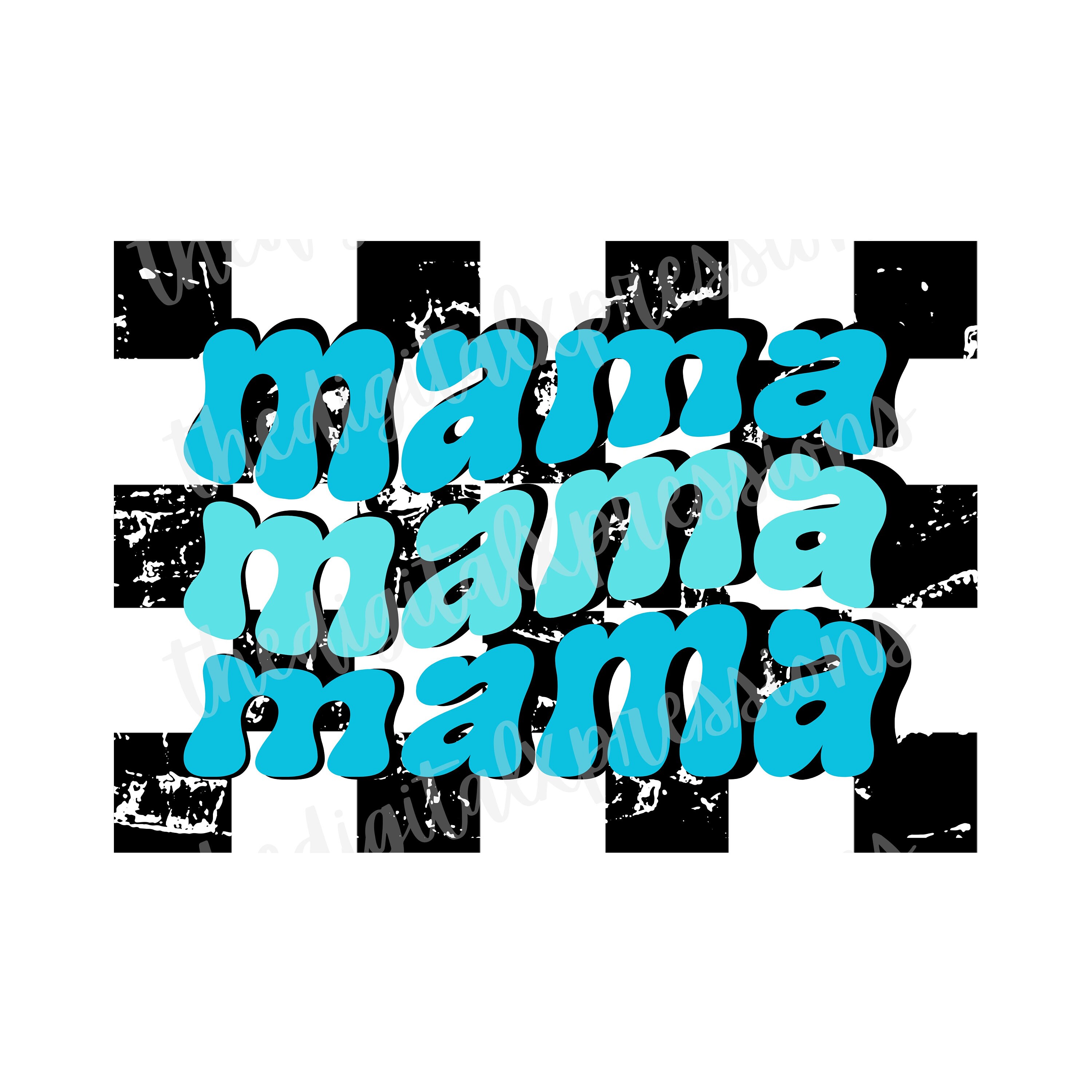 Set of 2 Mama PNG Mom PNG Instant Download Printable Png Momma T Shirt ...