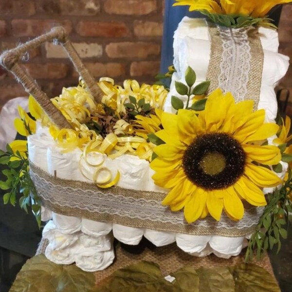 Stroller Diaper Cake - Etsy
