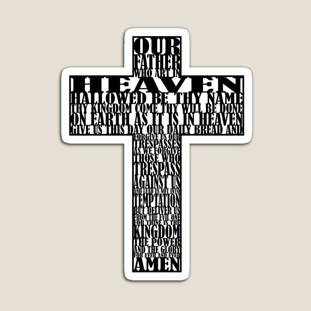 Our Father Svgpngjpgpdfaiepsdxf, Cut, Print for Cnc, Laser, Cricut ...