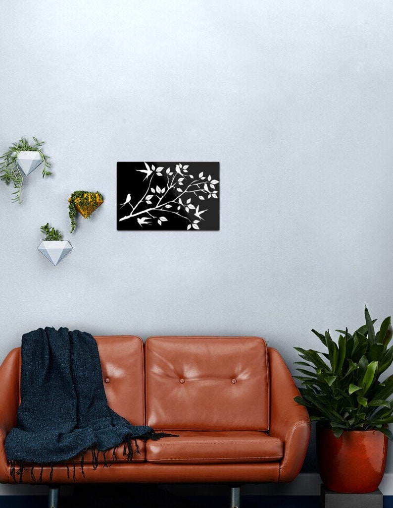 Birds and Tree Branch Svg, Wall Design Svg, Nature Svg, Birds Clipart ...