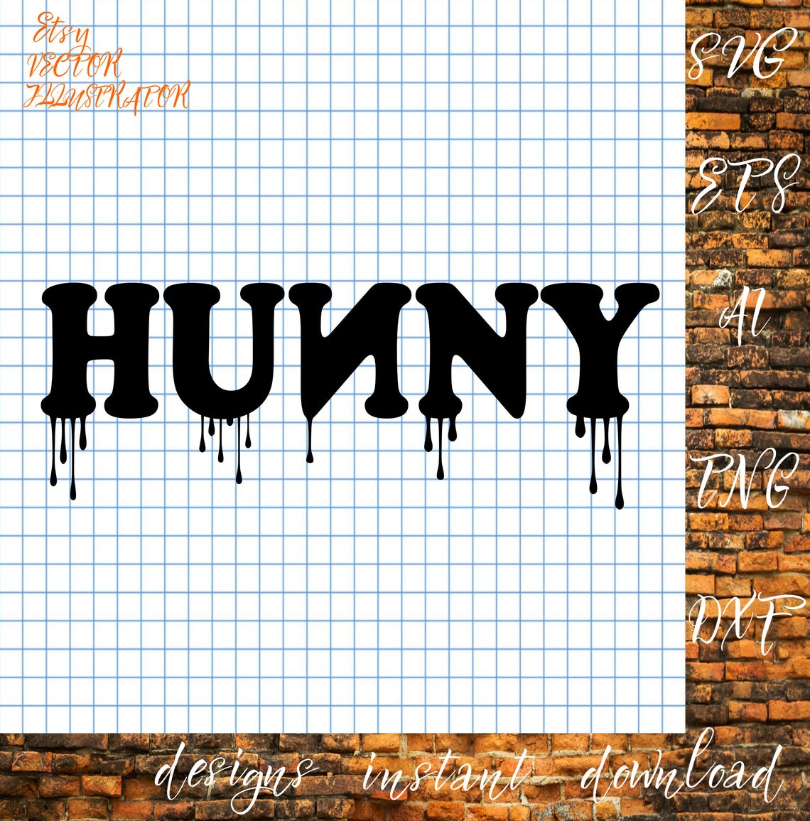 Hunny Svg Commercial Use Hunny Design Honey Svg Hunny - Etsy