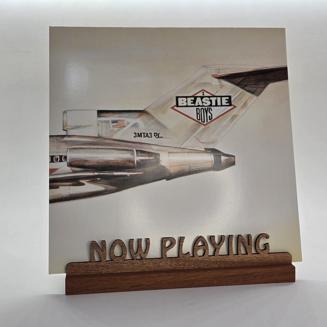 Now Spinning/now Playing Record Display Stand - Guitar - Etsy