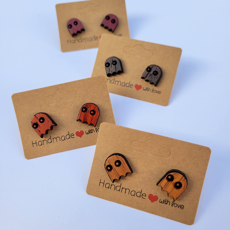 Wooden Pac Man Ghost - Etsy