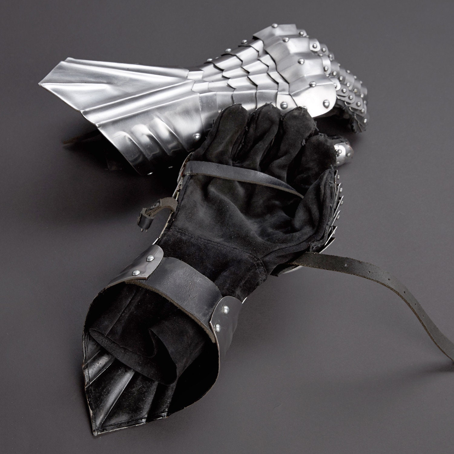 Medieval Knight Gauntlet Armor Larp Armor Cosplay Armorsca - Etsy